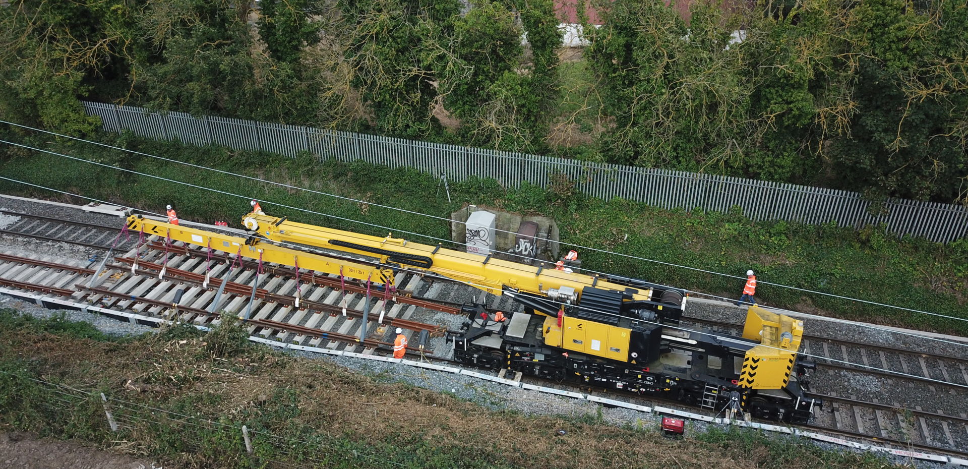 Kirow Crane Completes First Test Shifts on Irish Rail Network ...